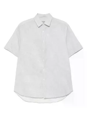 Canali Printed Shirt - Grey