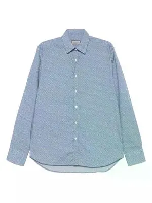 Canali Printed Shirt