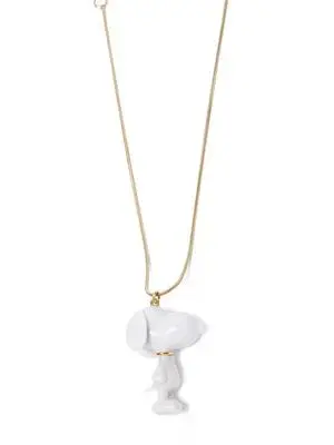 ANDRES GALLARDO Snoopy Pendant Necklace - Gold