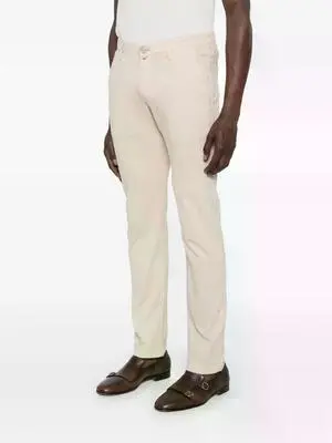 Jacob Cohen Slim-cut Trousers - Neutrals