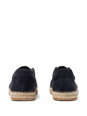 SCAROSSO Suede Espadrilles - Blue