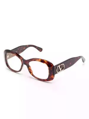 Valentino Garavani Oval-frame Eyeglasses