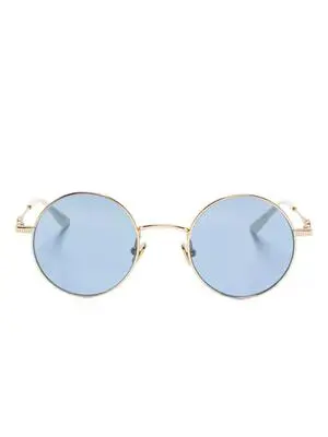 Valentino Garavani Round-frame Sunglasses - Gold