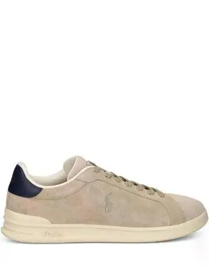 Polo Ralph Lauren Heritage Court Ii Suede Sneakers - Neutrals