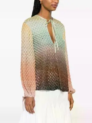 Missoni Dégradé V-neck Blouse