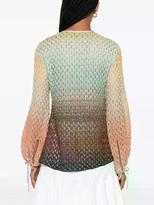 Missoni Dégradé V-neck Blouse