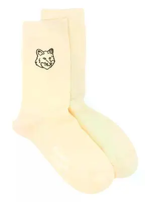 Maison Kitsuné Bold Fox Head Patch Socks