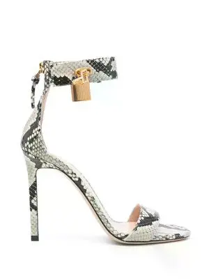 TOM FORD Padlock Leather Sandals