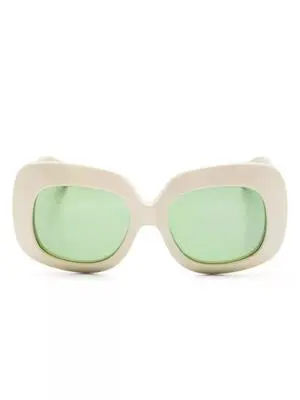 Valentino Garavani Oversized Sunglasses - Neutrals