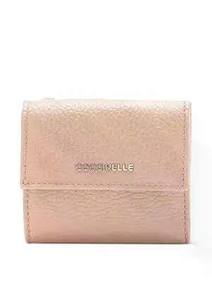 COCCINELLE Metallic Soft Wallet - Pink
