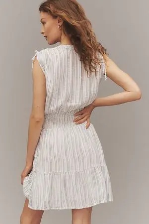 Rails Samina Linen Blend Mini Dress
