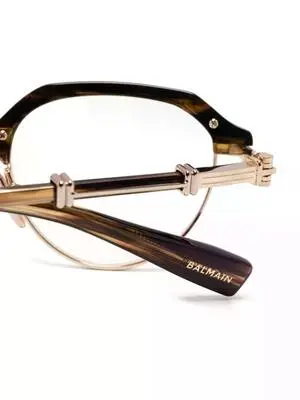 Balmain Admiral Eyeglasses - Brown