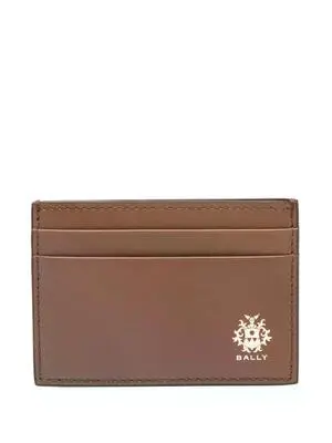 Bally Leather Cardholder - Brown