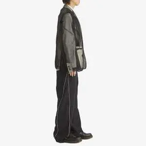 Comme Des Garçons Wool Zip Trousers