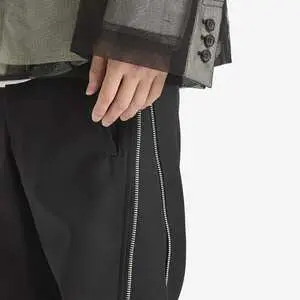 Comme Des Garçons Wool Zip Trousers