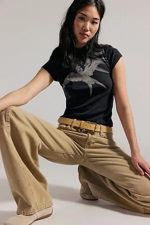 RAGABOND Birds In Flight Tee - Blk/noir