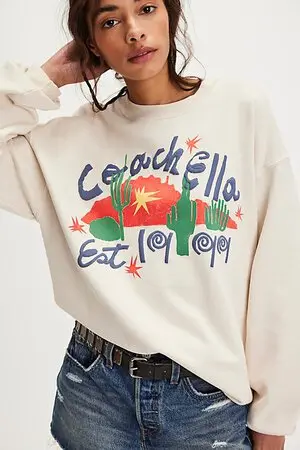 Daydreamer Coachella Graphic Crewneck Sweatshirt