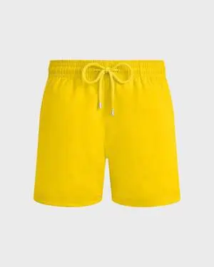 Vilebrequin Stretch Swim Trunks Yellow