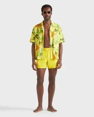 Vilebrequin Stretch Swim Trunks - Yellow
