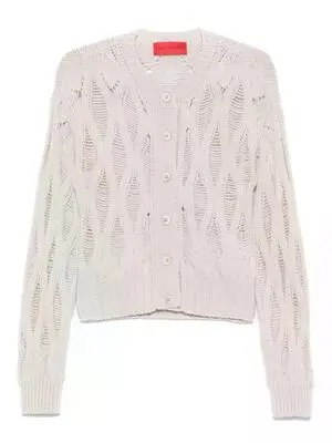 WILD CASHMERE Lydia Cardigan - Neutrals
