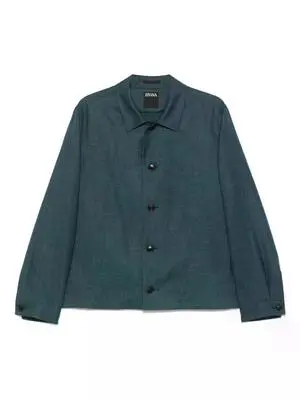 Zegna Twill Shirt Jacket