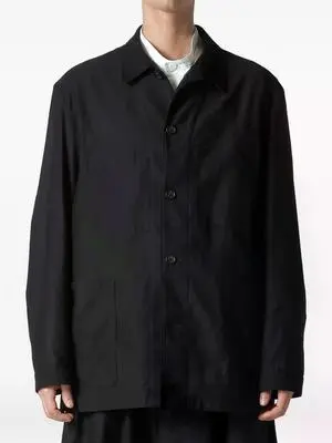 Yohji Yamamoto Button-down Shirt Jacket