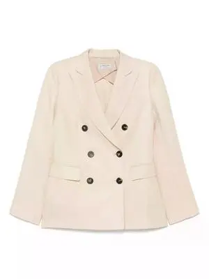 Alberto Biani Slub-texture Blazer