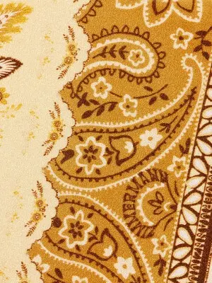 Zimmermann Lucky Printed Bandeau Bikini
