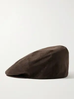 Purdey Litton Alcantara® Flat Cap