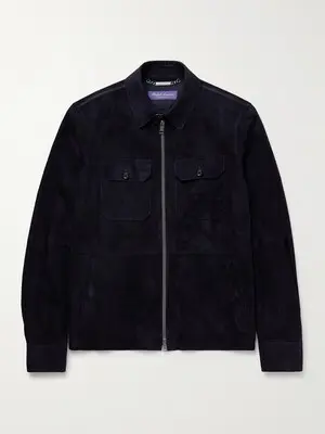 Ralph Lauren Purple Label Zip Up Outerwear For Men