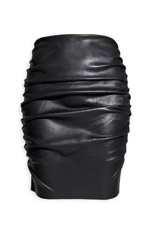 AS By DF Everly Stretch Leather Skirt