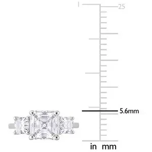 JULIANNA B. 3-1/2ct Moissanite Ring