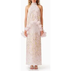 ELLIATT Tulsia Capelet Maxi Dress