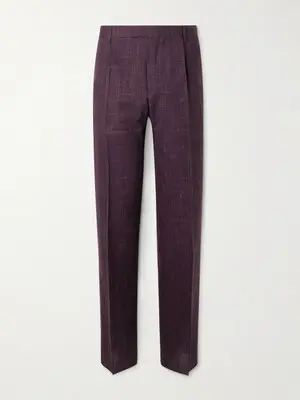 Men's Burgundy Pants