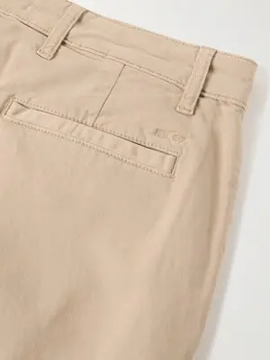 Nn07 Aden 1923 Straight-leg Organic Cotton-blend Twill Chinos - Neutrals