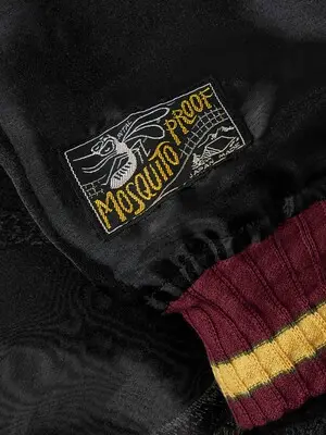 Kapital Souvenir Embroidered Organza Bomber Jacket - Black