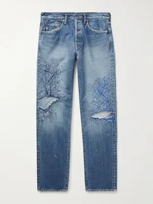 Kapital Distressed Jeans For Men