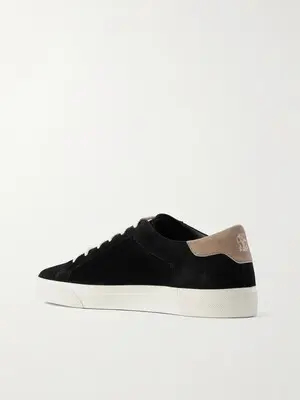 Brunello Cucinelli Vulky Suede Sneakers - Black