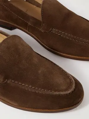DRAKE'S Henri Summer Suede Loafers