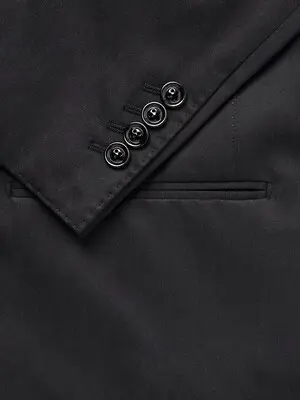 Brunello Cucinelli Double-breasted Shawl-lapel Silk-twill Tuxedo Jacket