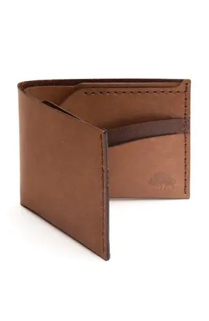EZRA ARTHUR No. 6 Classic Bifold Wallet - Whiskey