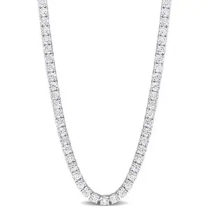 JULIANNA B. Moissanite Tennis Necklace - Sterling Silver