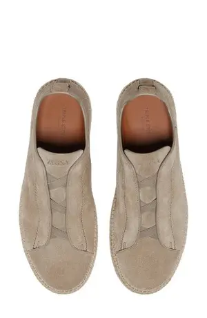 Zegna Triple Stitch™ Espadrille Slip-on Sneaker - Beige