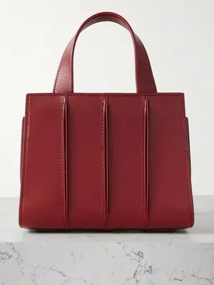 Max Mara Whitney Bag 3 Micro Pleated Leather Tote