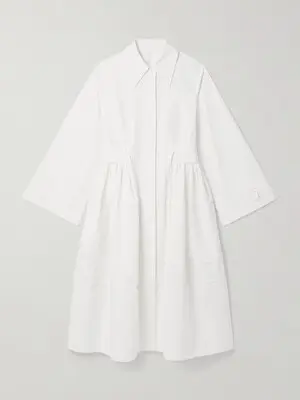 Jil Sander Gathered Day Dresses