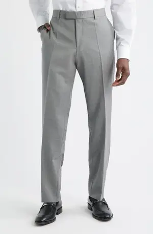 Boss Flat Front Pants For Men