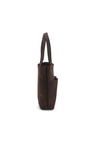 EZRA ARTHUR Brooklyn Nubuck Suede Leather Tote Bag
