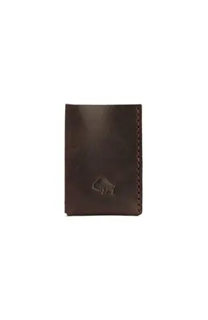 EZRA ARTHUR Minimalist Card Holder Wallet - Malbec