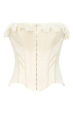 House Of Cb Idella Strapless Corset Top