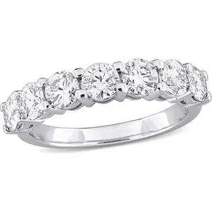 JULIANNA B. 1-3/4ct D.e.w. Moissanite Anniversary Ring - Sterling Silver